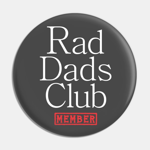 Rad Dad Club x Members-only Style (Front & Back) - Rad Dad - Pin ...