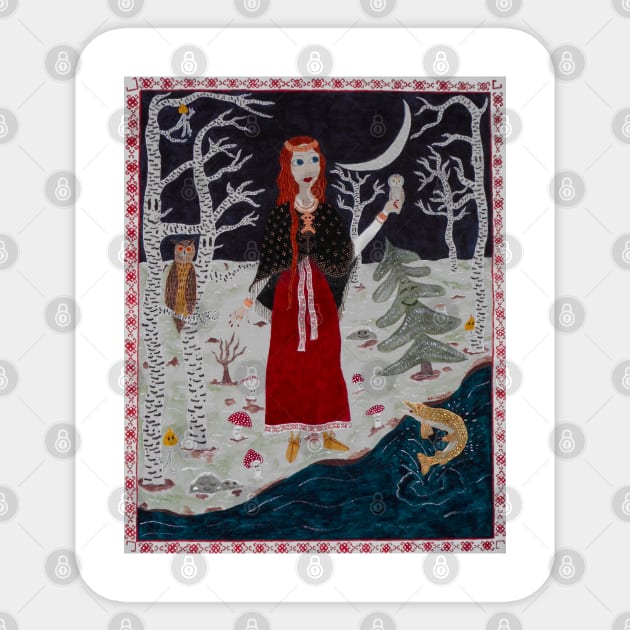 Ragana - Goddess - Sticker | TeePublic