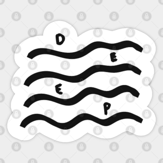 DEEP - Deep Sea - Sticker | TeePublic