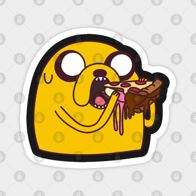 Jake Eating Ice Cream Pizza - Jake Eating Ice Cream Pizza - Magnet ...