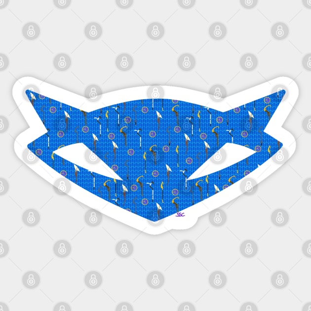 Cooper Ancestor Canes - Sly Cooper - Sticker | TeePublic