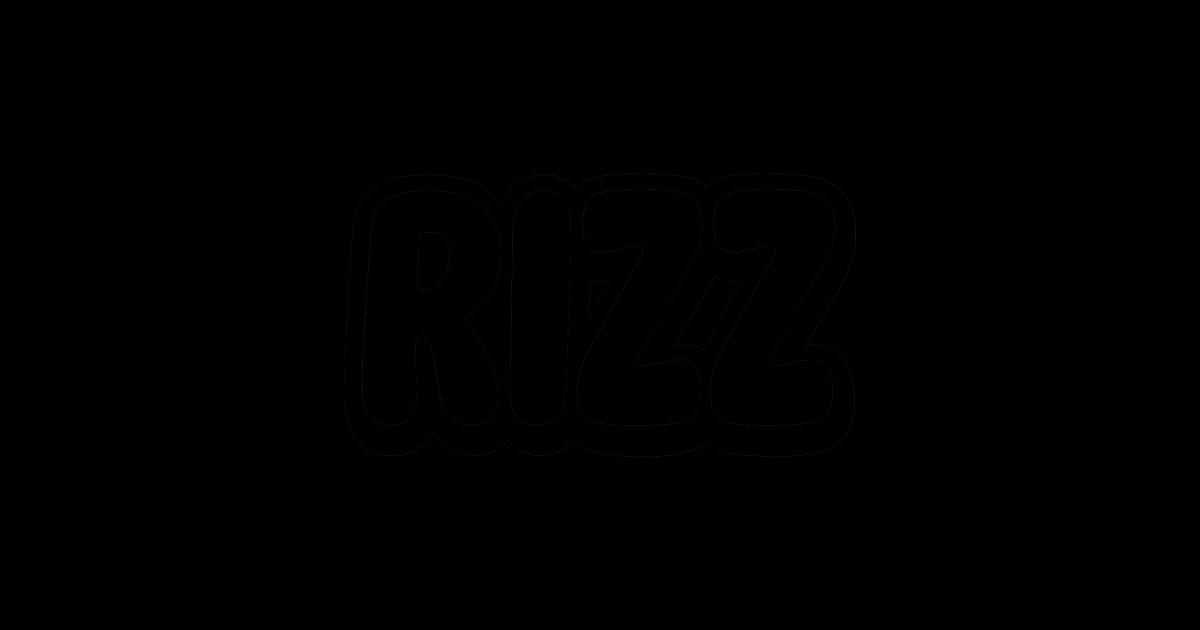 Rizz Gen Z Slang Meme - Rizz - Sticker | TeePublic