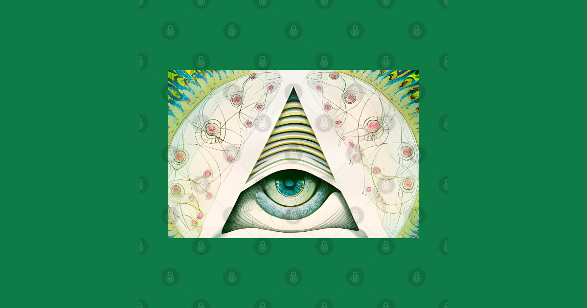 Illuminated Vision (7) - Trippy Psychedelic Eye - All Seeing Eye ...