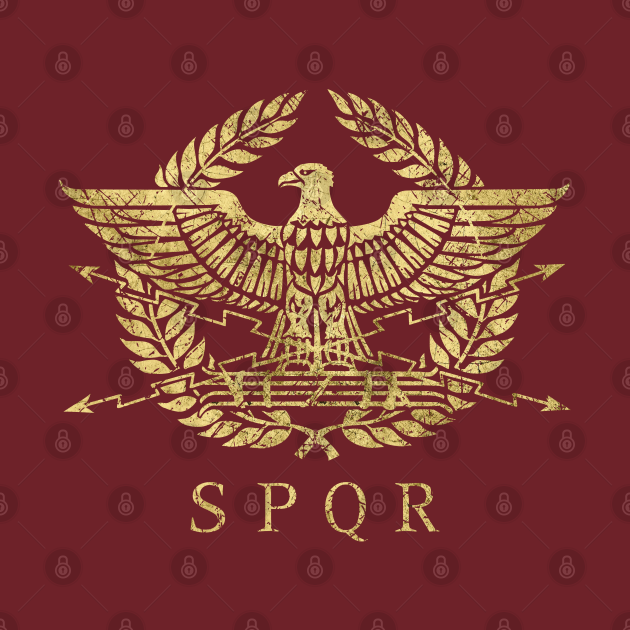 Roman Empire Emblem V01 - Roman Empire - T-Shirt | TeePublic