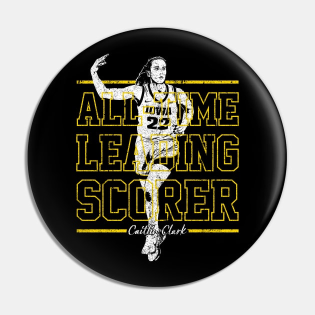 All Time Leading Scorer Caitlin Clark - Basketball - Pin sold by Next ...