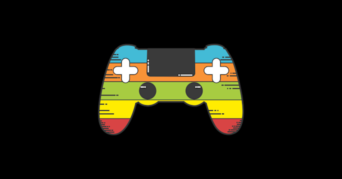 Controller Buddy - Colorful - Controller - Sticker | TeePublic