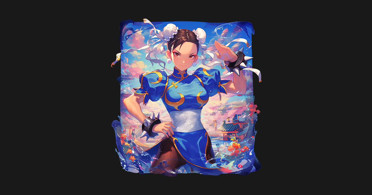 chun li - Chun Li - T-Shirt | TeePublic