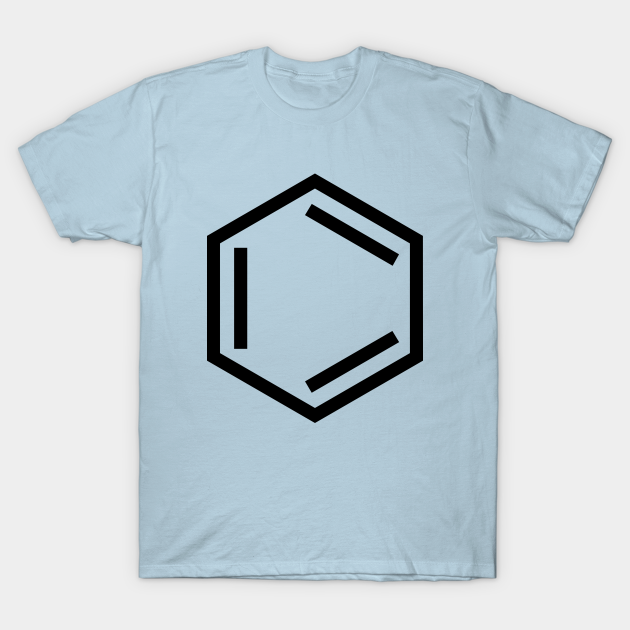BENZENE RING SYMBOL - Molecule - T-Shirt | TeePublic