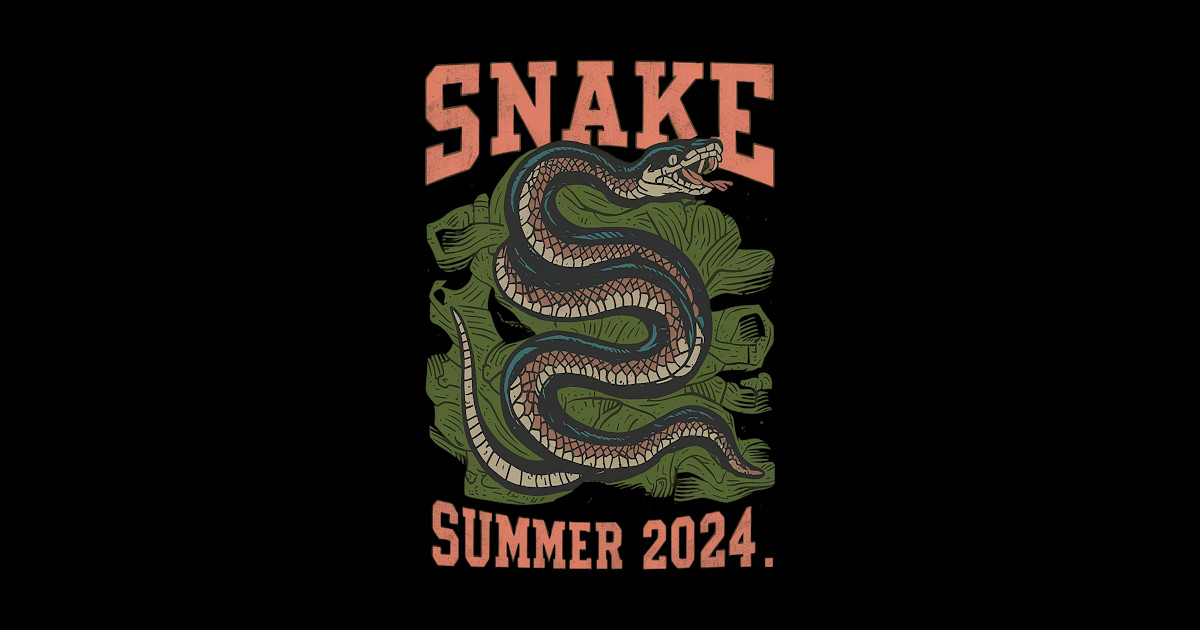 snake summer 2024 - Snake Summer 2024 - Sticker | TeePublic