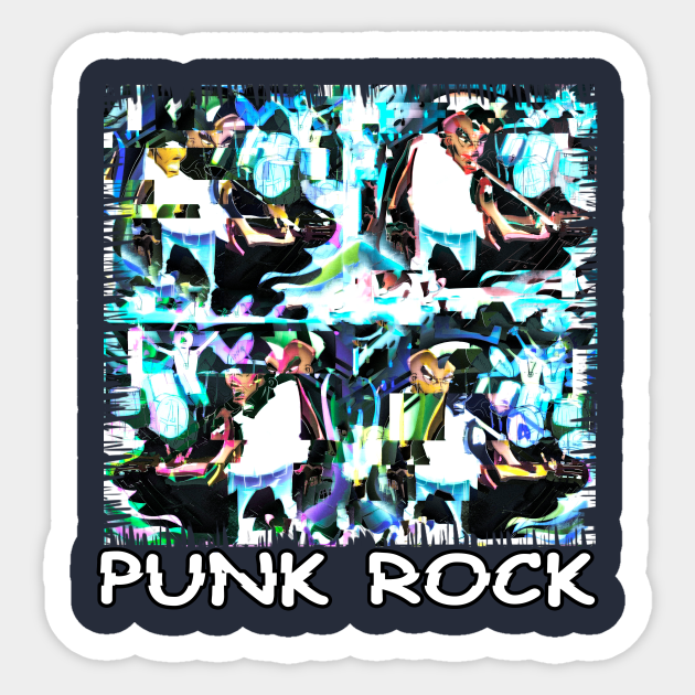 Punk Rock - Rock - Sticker | TeePublic