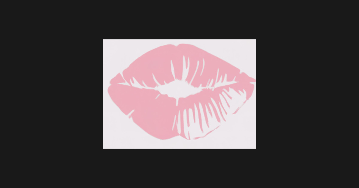Pink Lips - Lips - T-Shirt | TeePublic