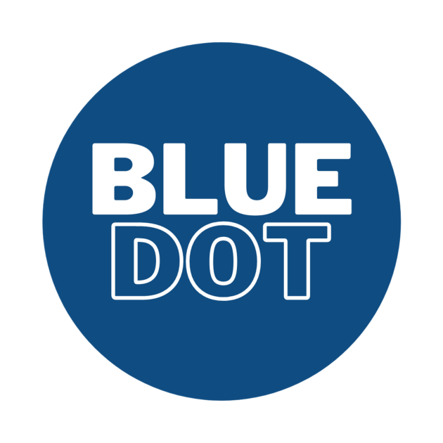 Blue Dot 1 - Blue Dot - T-Shirt | TeePublic