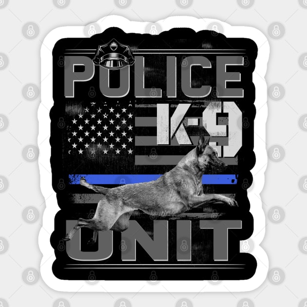 police k9 unit - Police K 9 Unit - Sticker | TeePublic