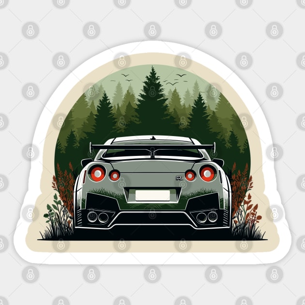Nissan Skyline GTR R34 - Nissan Skyline Gtr R34 - Sticker | TeePublic