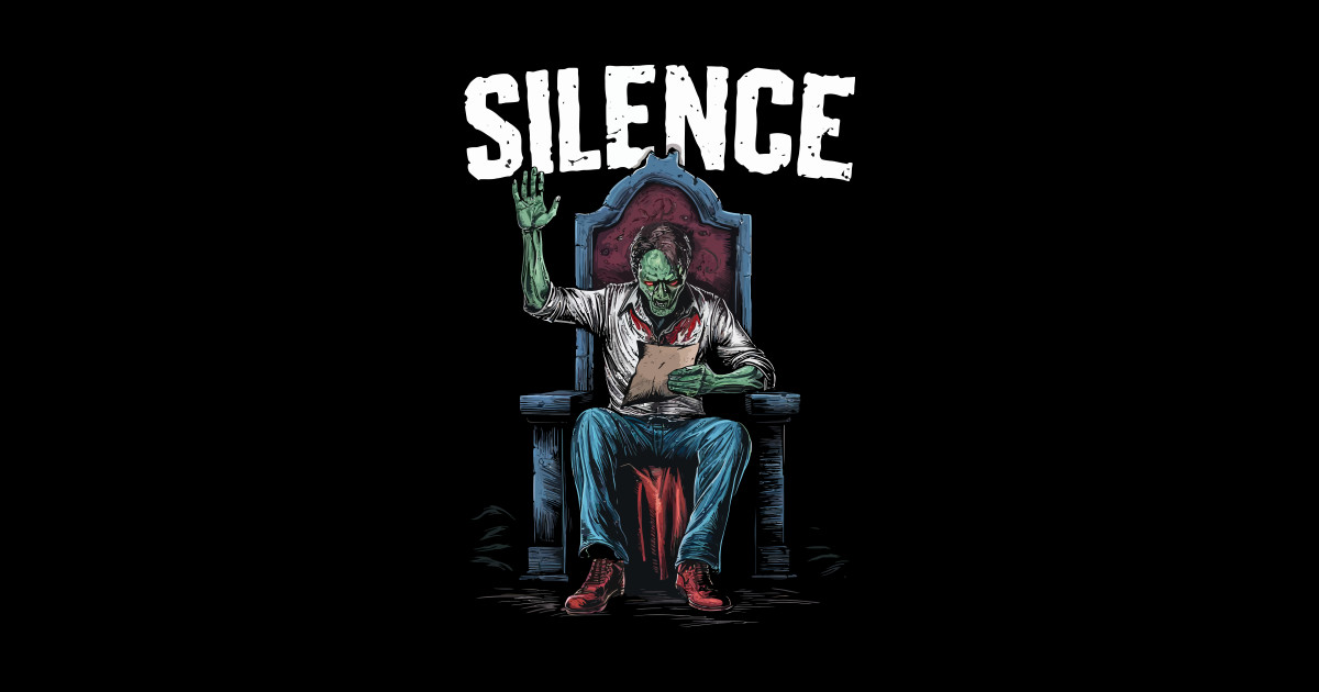 Zombie Silence King baldwin - Zombie - Sticker | TeePublic