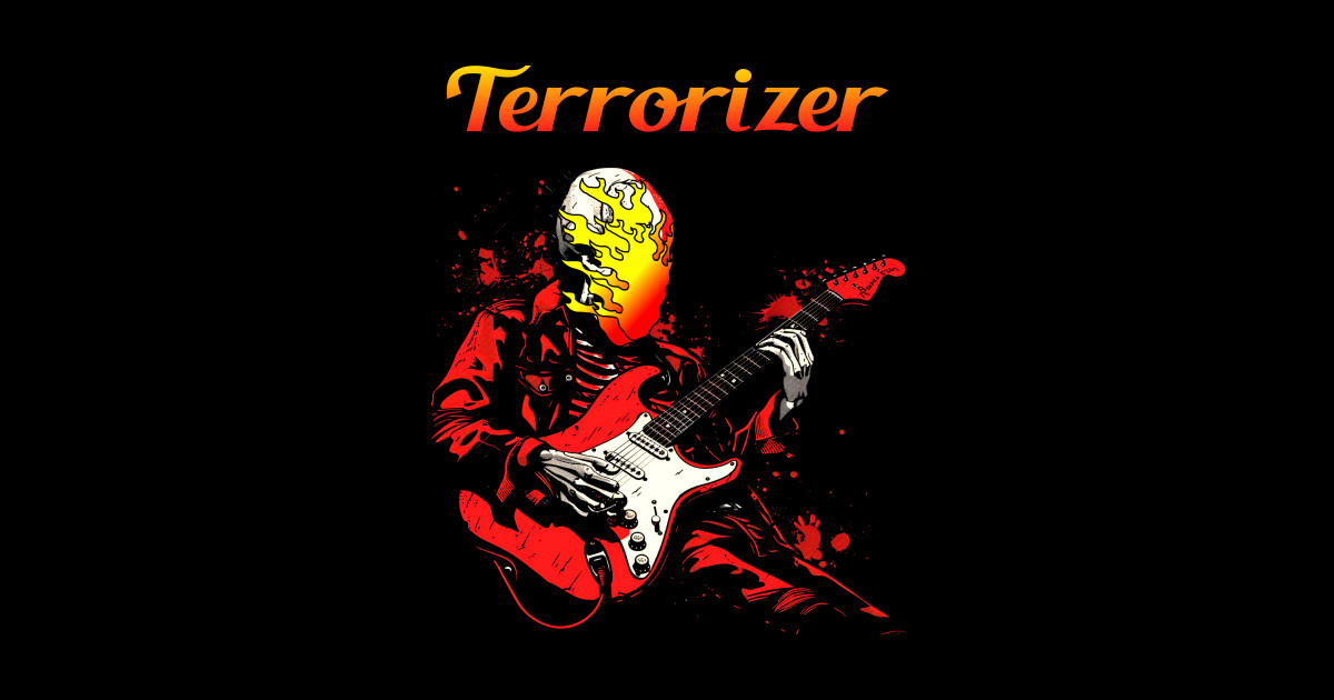 TERRORIZER BAND FAN ART - Terrorizer Band Fan Art - Sticker | TeePublic