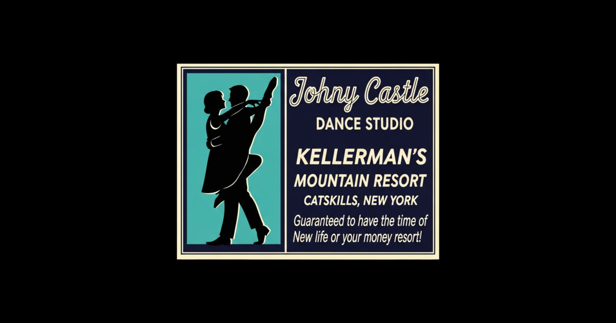 Johny Castle Dance Studio Poster - Johny Castle Dance Studio - Magnet ...