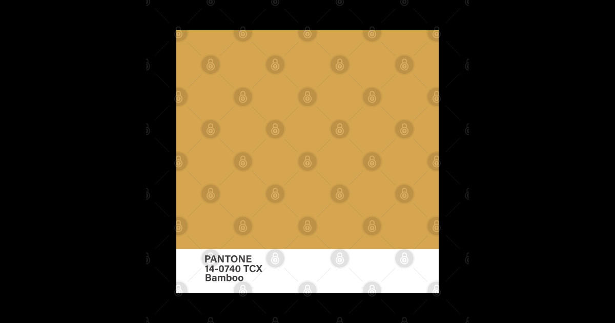 pantone 14-0740 TCX Bamboo - Pantone Color - Posters and Art Prints ...
