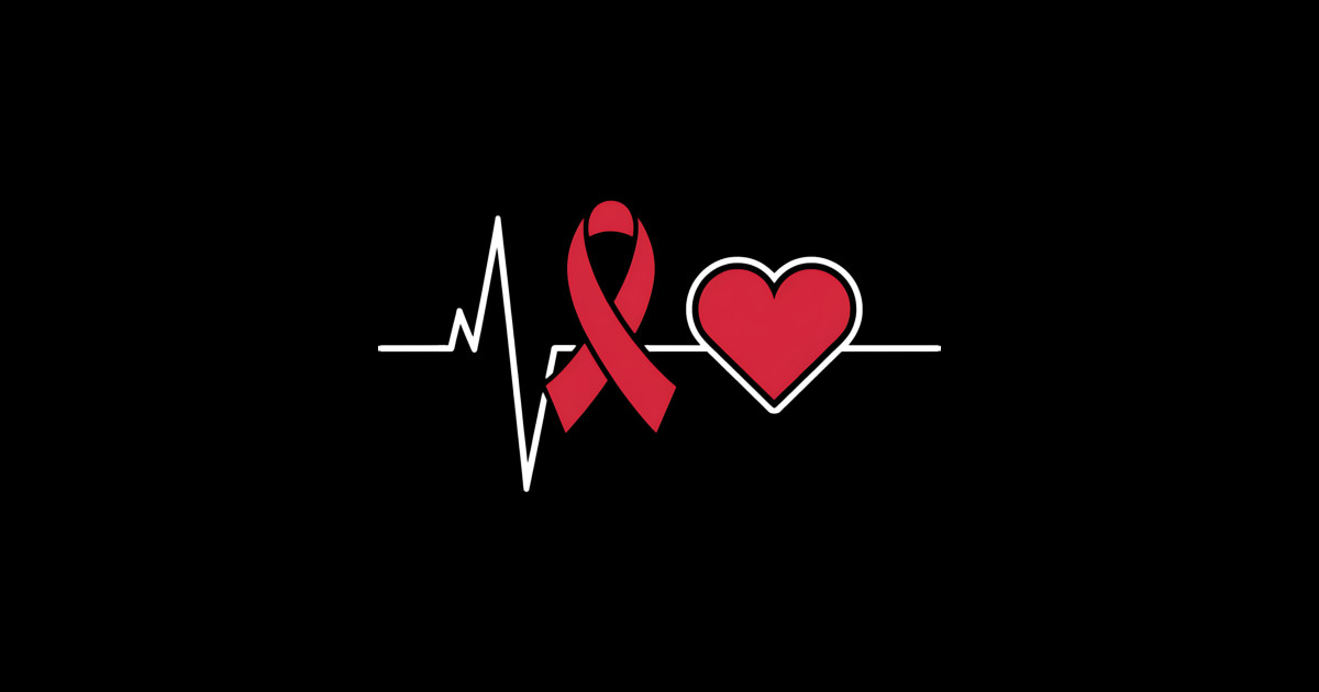 Heartbeat Red Ribbon Sepsis Awareness - Heartbeat Red Ribbon Sepsis ...