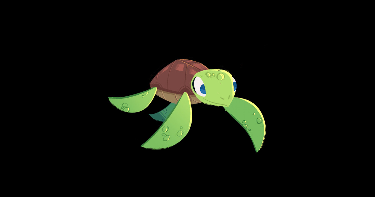 turtle friend - Turtle - Sticker | TeePublic