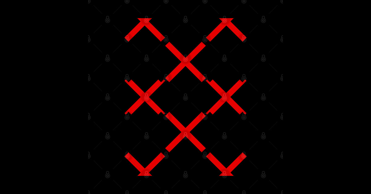 cross mark - Cross Mark - Sticker | TeePublic