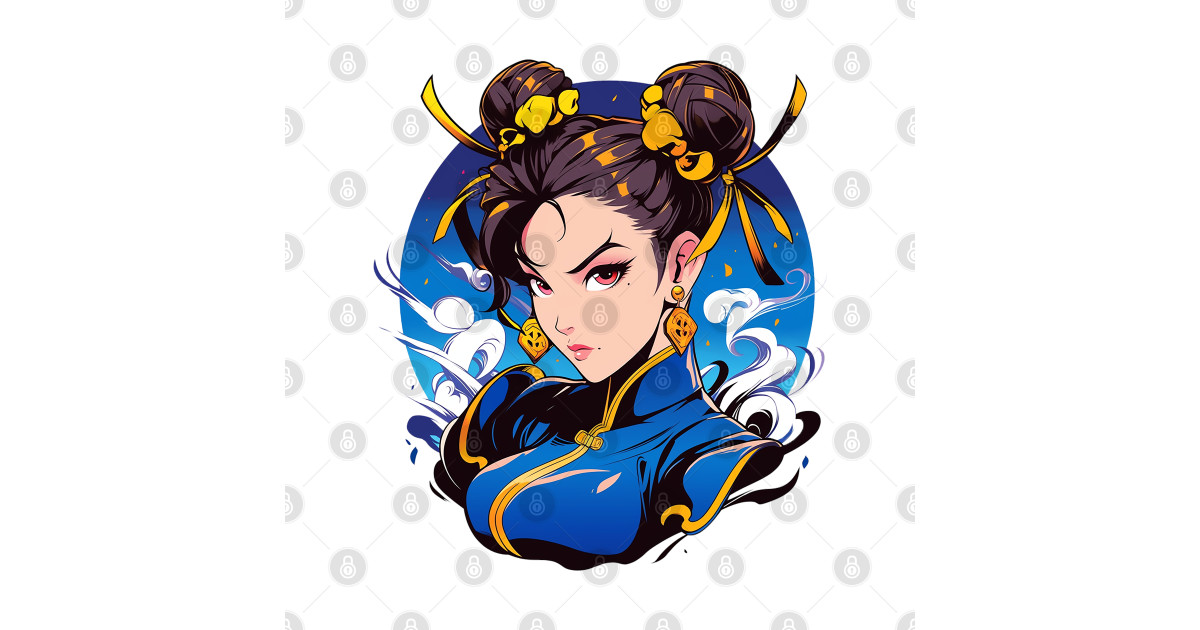 chun li - Chun Li - T-Shirt | TeePublic