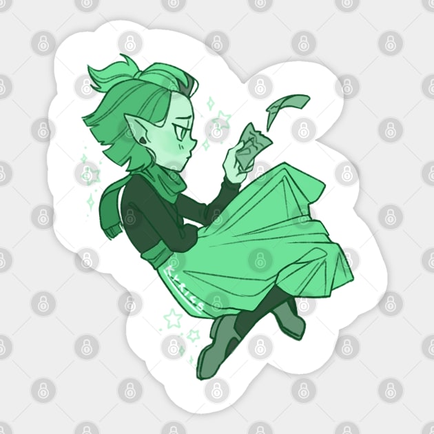 Amity Blight - The Owl House V1 - Amity Blight - Sticker | TeePublic