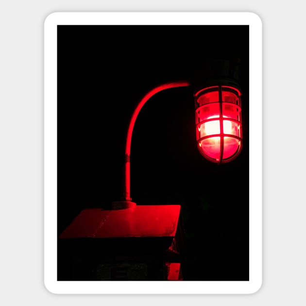 Red Light District - Red - Sticker | TeePublic