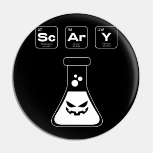 Scary Periodic Table Pins and Buttons for Sale | TeePublic