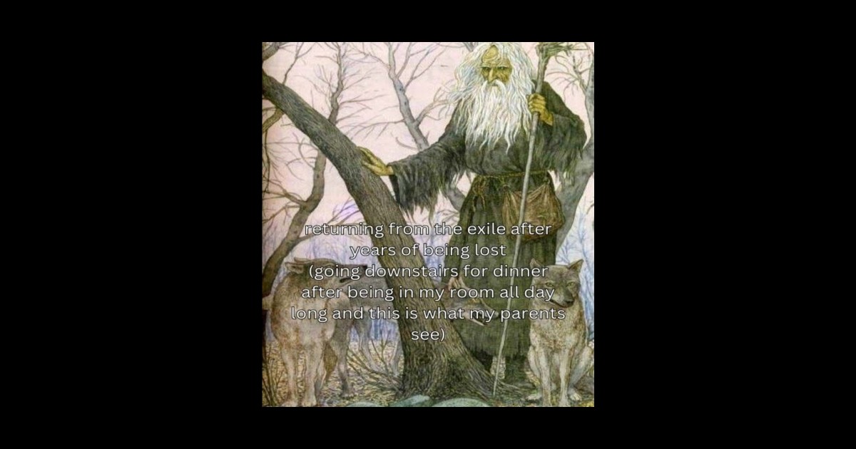 meme wizard post art funny magic quote - Meme - Sticker | TeePublic