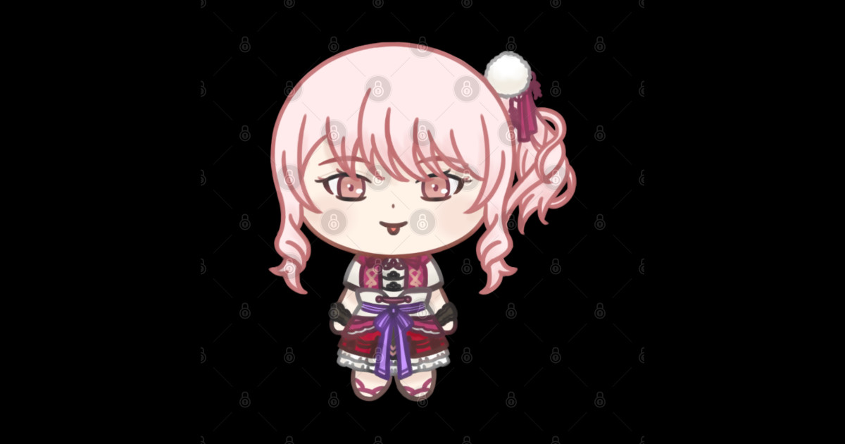 Mizuki Akiyama Project Sekai Chibi - Project Sekai - Sticker | TeePublic