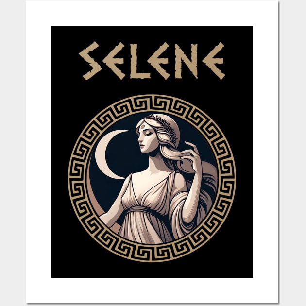 Selene Greek Goddess of the Moon Greek Mythology - Selene - Posters and ...