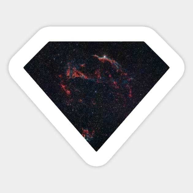 Superhero Cosmic Logo - Superman - Sticker | TeePublic