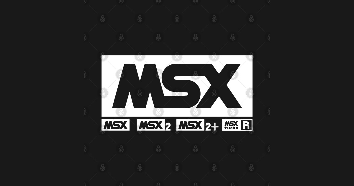 MSX Logos - Vintage Retro Computer - Msx - T-Shirt | TeePublic