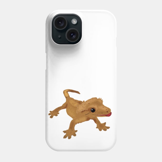 Crested Gecko Painting, Gecko Licking, Cute Gecko - Crested Geckos ...