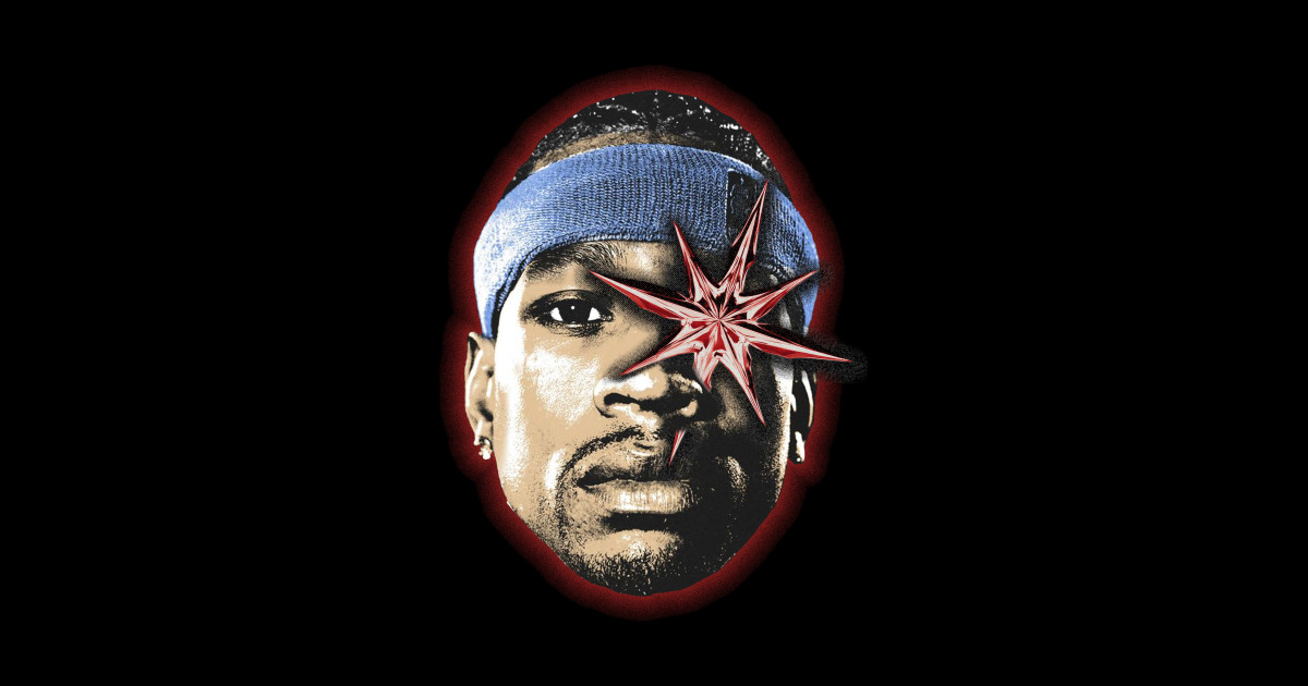 Allen Iverson Urban Star Vision – Bold Street Art Portrait Design ...