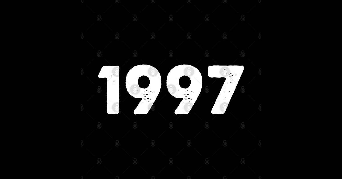 1997 // Vintage Fanart Tribute - 1997 - Sticker | TeePublic