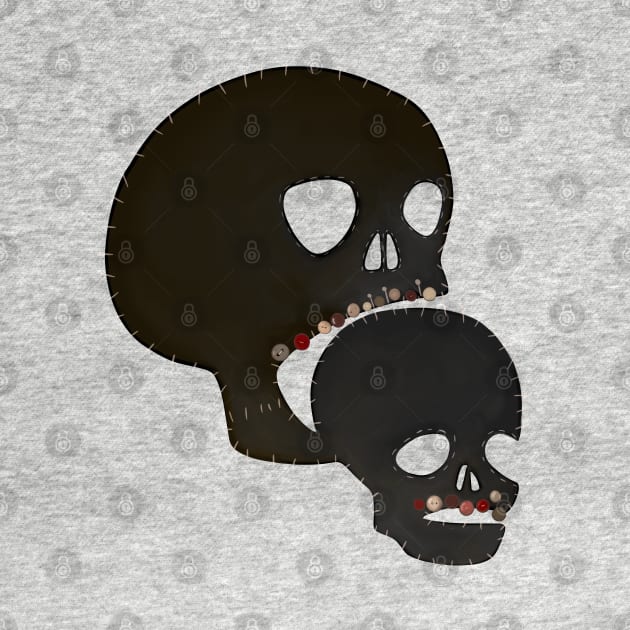 Cannibal Skull - Our Flag Means Death - T-Shirt | TeePublic