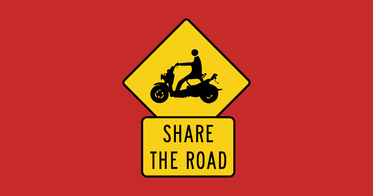 Honda Ruckus - Share the Road - Honda Ruckus - T-Shirt | TeePublic