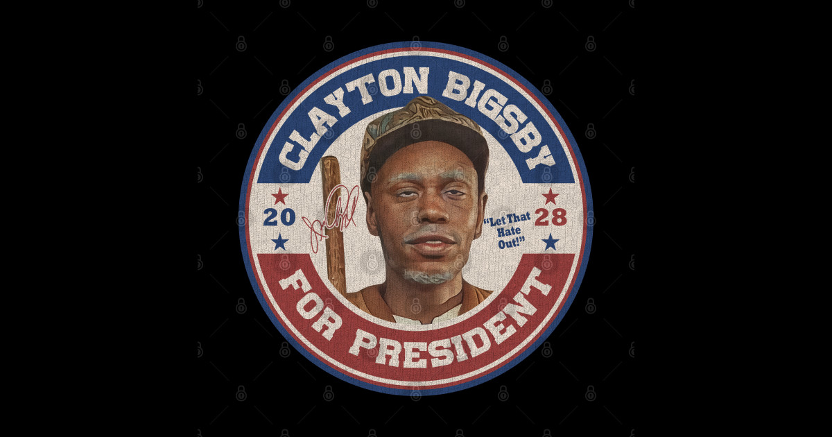 clayton bigsby for president 2028 90s - Clayton Bigsby - Sticker ...