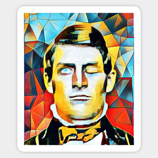 Phineas Gage Abstract Portrait | Phineas Gage Artwork 2 - Phineas Gage ...