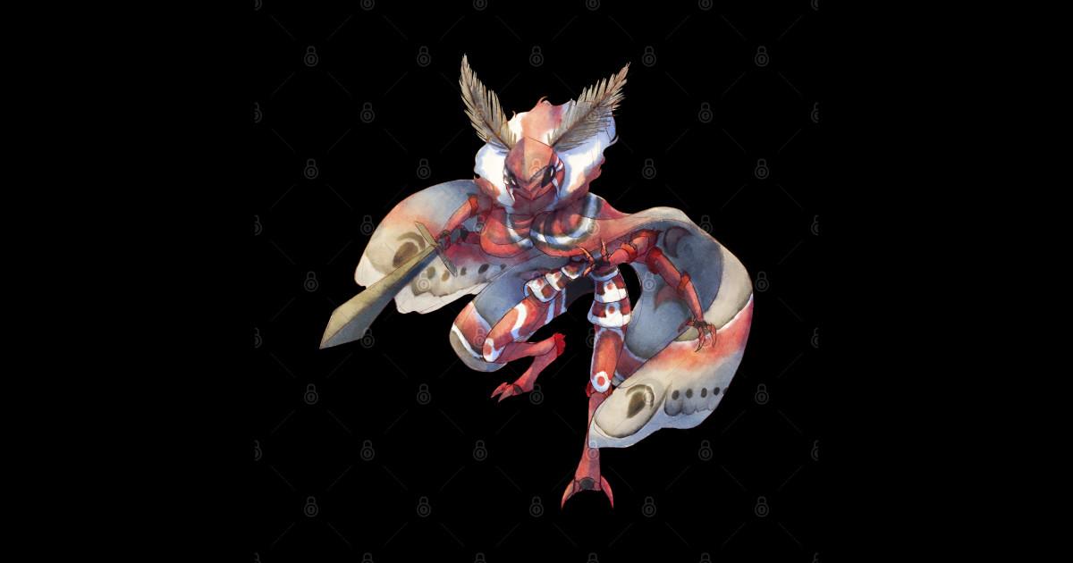 Moth Knight - Knight - Sticker | TeePublic