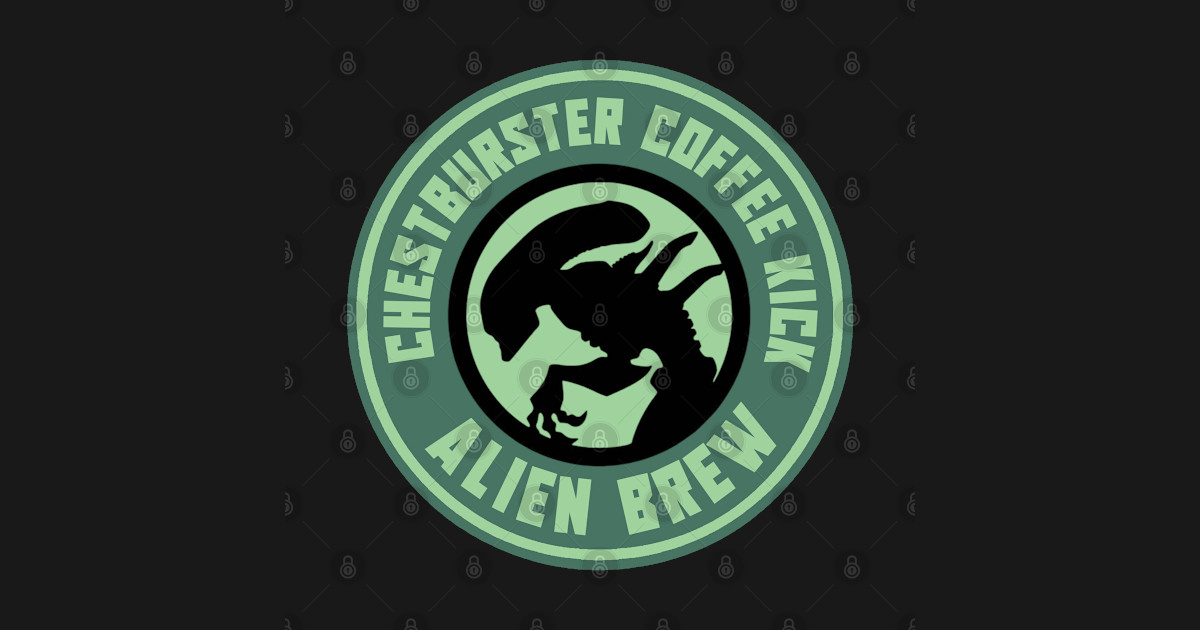 Chestburster Coffee - Alien - T-Shirt | TeePublic