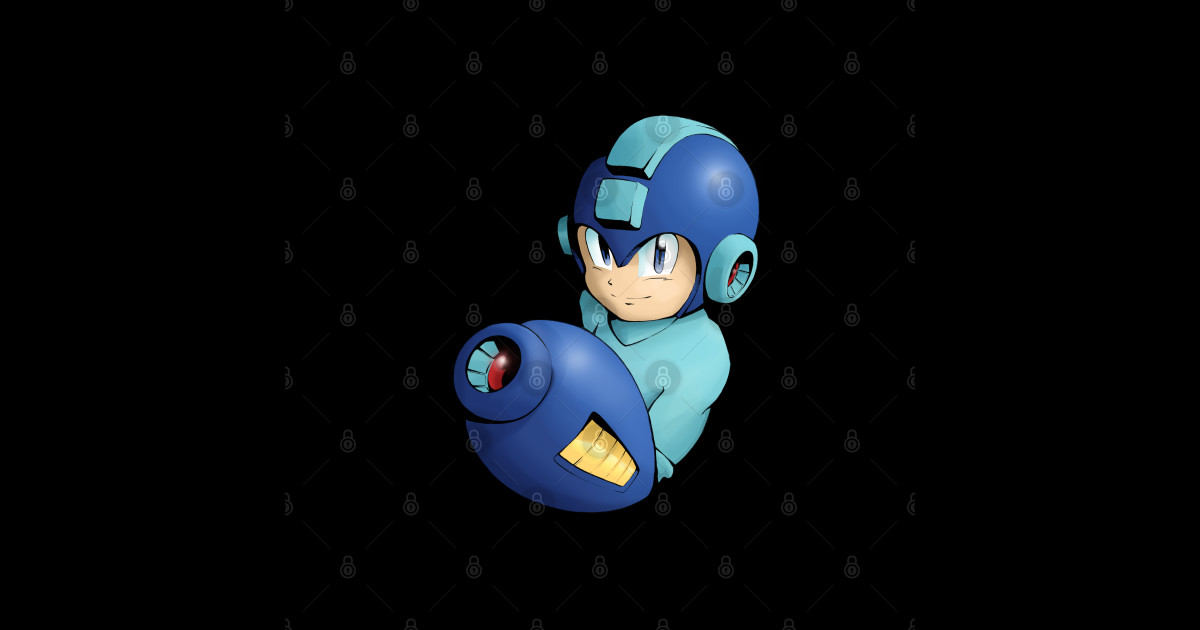 Mega Man Icon - Mega Man - Magnet | TeePublic