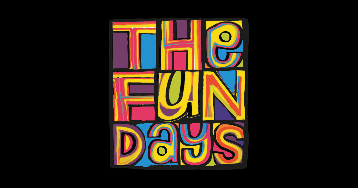 The Fun Days Happy Mondays Style Design - Hippy - Sticker | TeePublic