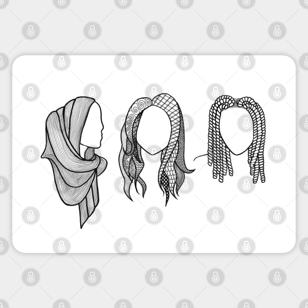 Three Girls 2 - Three Girls - Sticker | TeePublic