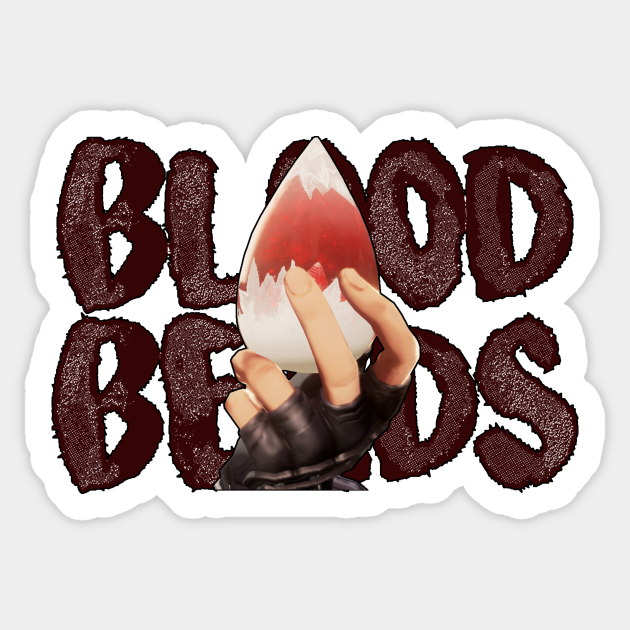 Code Vein Blood Beads - Code Vein - Sticker | TeePublic