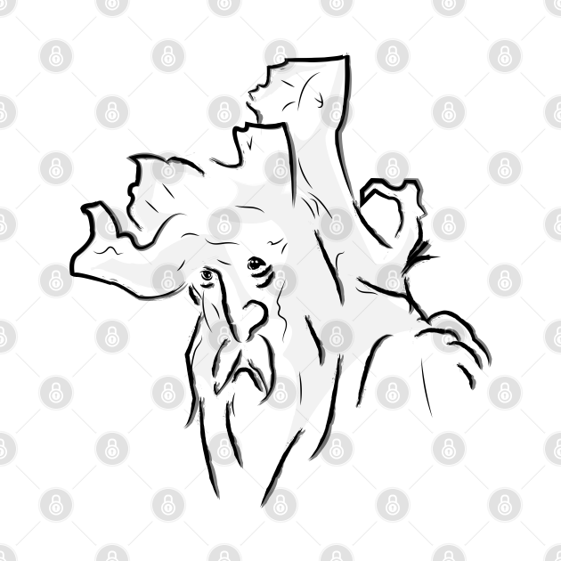 That Doesn't Make Sense To Treebeard (Black Variant, No Text) - Lord Of ...
