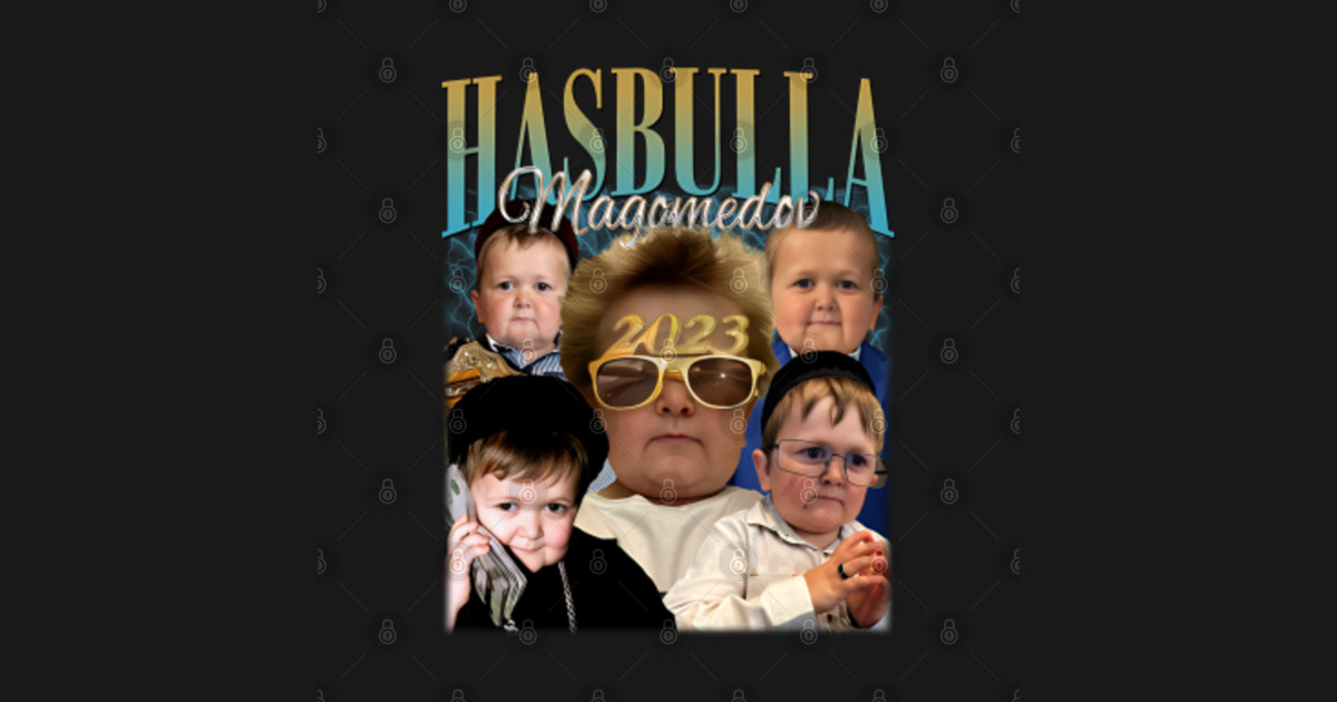 Hasbulla Magomedov Vintage - Hasbulla - T-Shirt | TeePublic