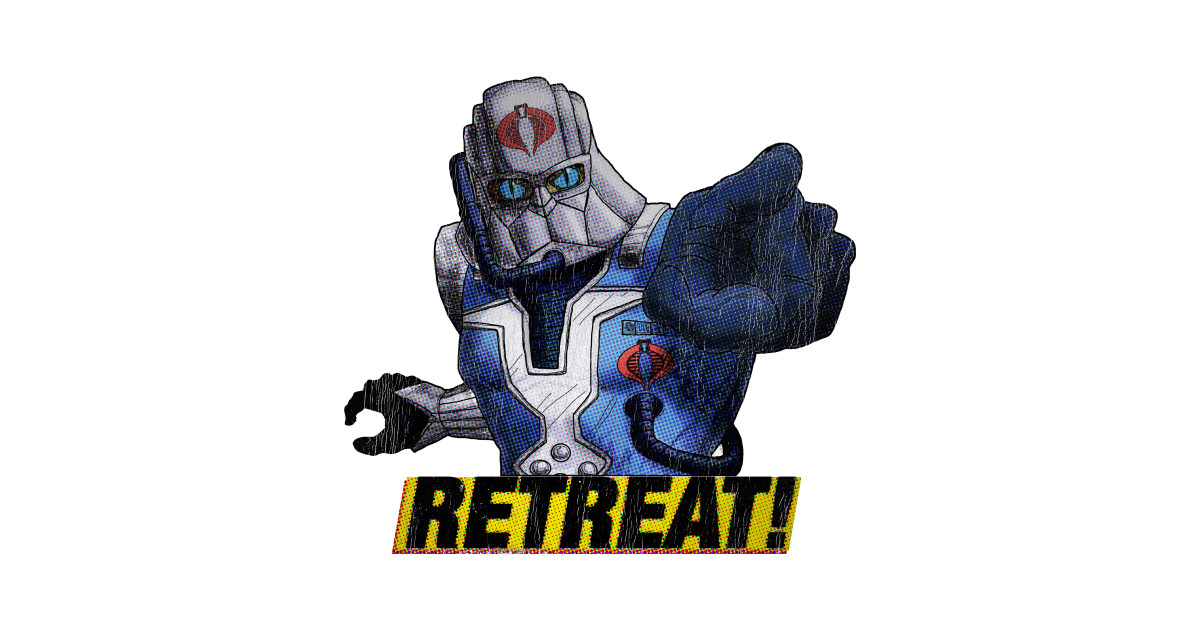 COBRA COMMANDER 90 dic art cartoon gi joe - Cobra Commander - T-Shirt ...